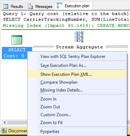 Finding Input Parameters in an Execution Plan – SQLServerCentral
