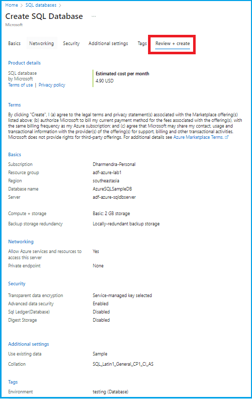 Creating Your First Azure Sql Database Sqlservercentral 5579