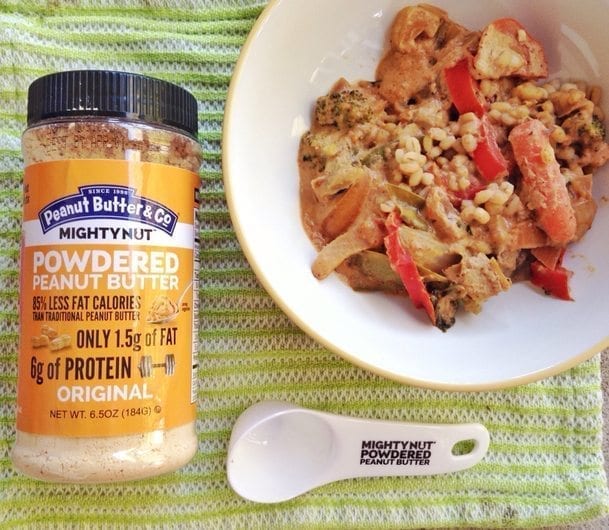 Mighty Nut Powdered Peanut Butter Stir Fry Sauce | Dietitian Jess Nutrition