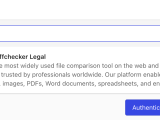 Imanage Diffchecker