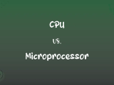 Cpu Vs Microprocessor What S The Difference
