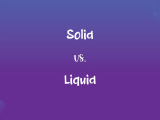 Solid Vs Liquid What S The Difference
