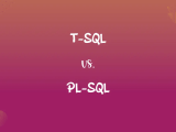 T Sql Vs Pl Sql What S The Difference