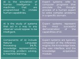 Difference Between Ai And Expert System Difference Between