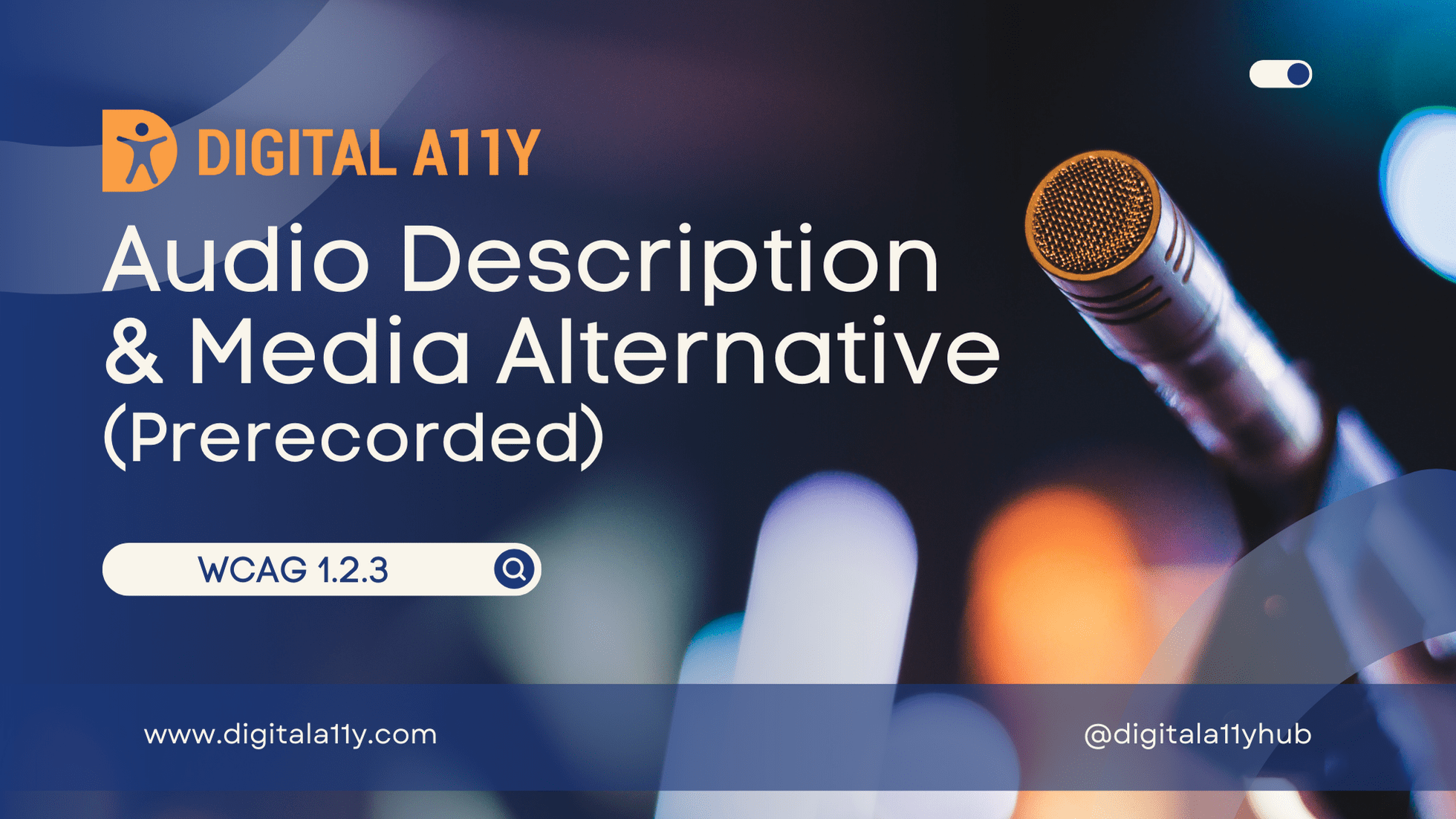 Understanding SC 1.2.3 Audio Description or Media Alternative ...