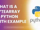 What Is Byte And Byte Array In Python At Amelia Woodhouse Blog