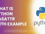 What Is Python Hasattr With Example
