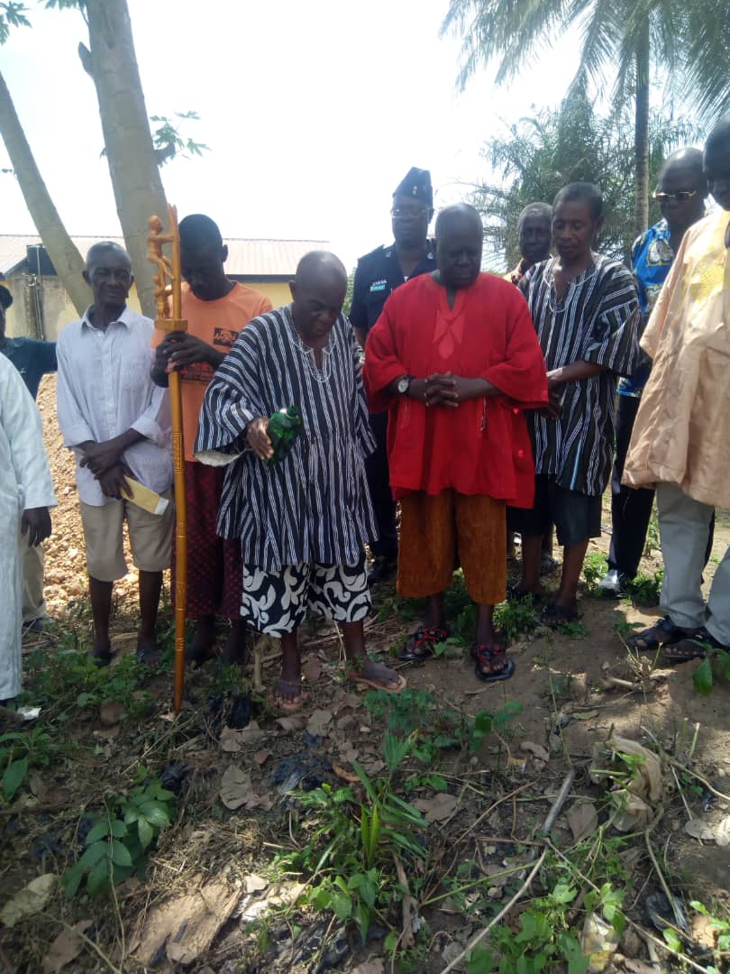 CONSTRUCTION OF ASUOM POLICE BARRACKS BEGINS. – Dikoder.com Ghana News