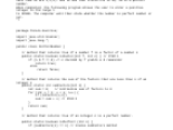 Perfectnumber Java Pdf Dirzon