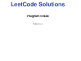 Leetcode Solutions Java Pdf Dirzon