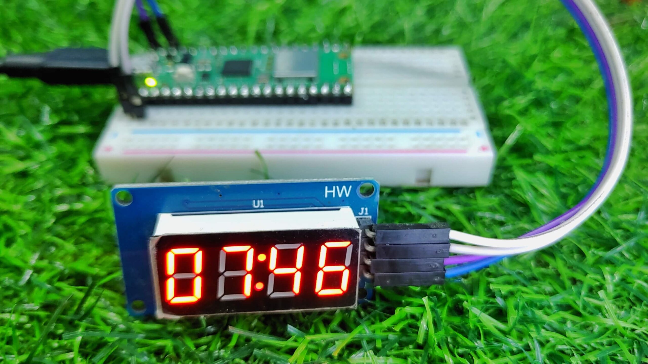 7 Segment Led Display With Raspberry Pi Pico Micropython