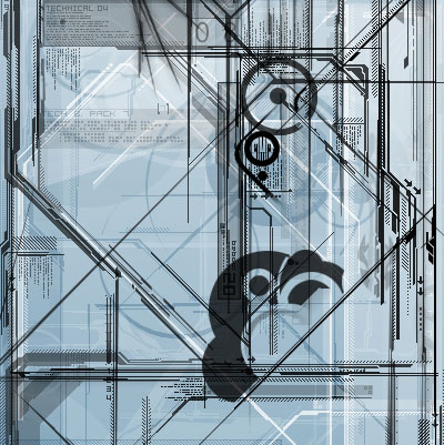 Huge Collection of Free Tech Brushes for Photoshop Users - DJ Designer Lab