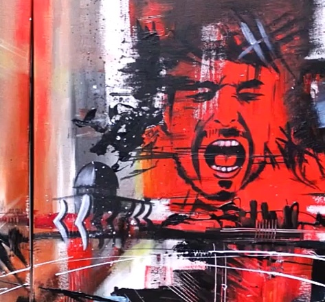 Palestinian artist Lina Abojaradeh releases new poem and painting about ...