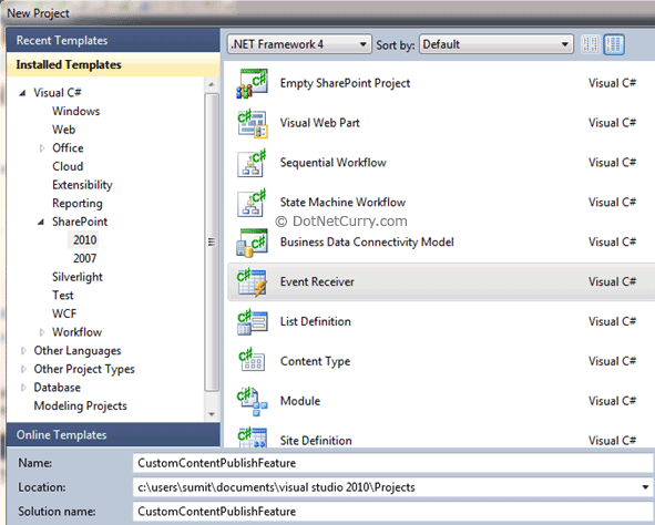EventHandler For Specific List Sharepoint 2010 Prernadhodiya eventhandler-for-specific-list-sharepoint-2010-prernadhodiya