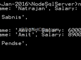 Connect To Sql Server Using Node Js And Mssql Package Dotnetcurry