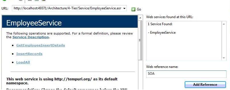 sample of an SOA application | Tishin Thomas's Blog