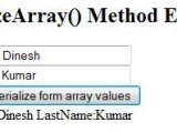 How To Use Serializearray Method In Jquery Ajax