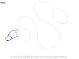 How To Draw A Python Reptiles Step By Step Drawingtutorials101