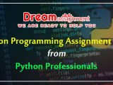 Get Python Programming Assignment Help At Affordable Price