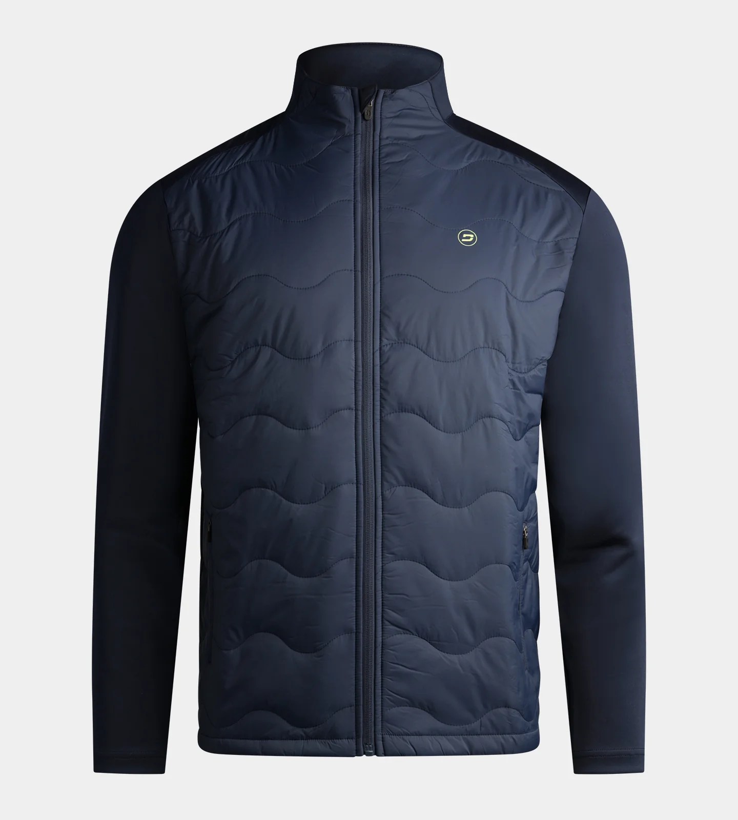 Tech Jacket In Navy Stylish Golf Jackets Druids