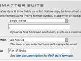 Included Formatters Formatter Suite Formatter Suite Guide Drupal