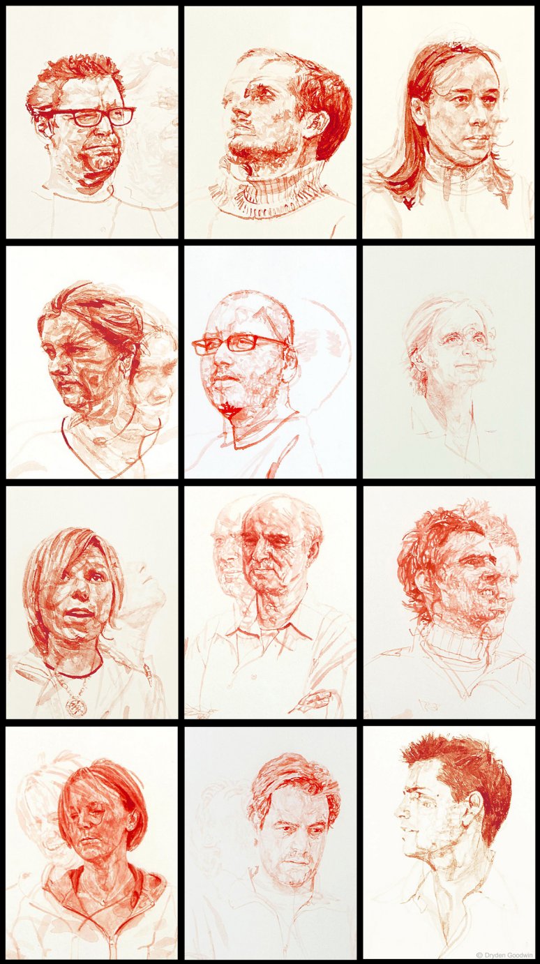 Superimposed Self-Portrait | HS Art