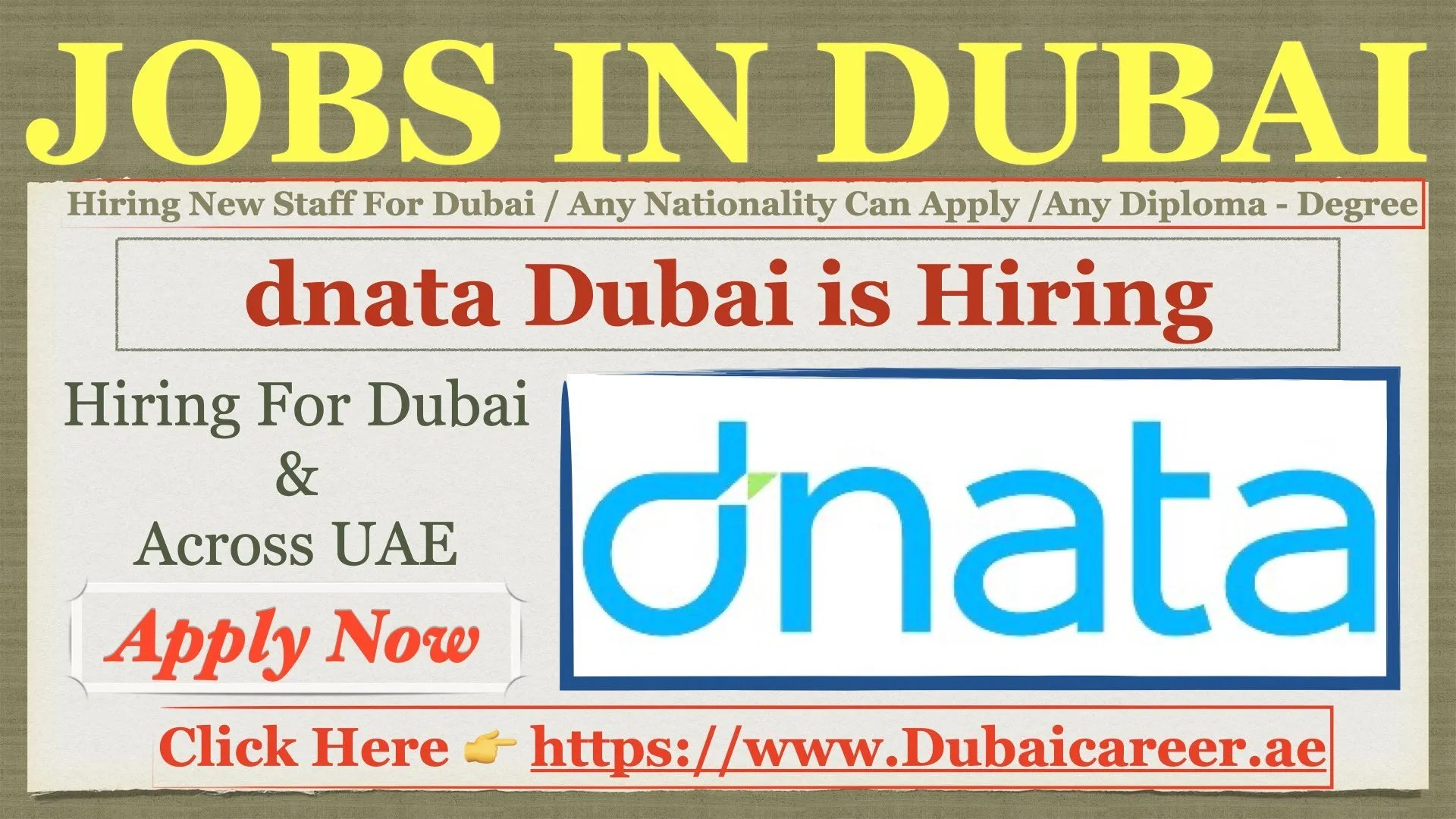 Dnata Careers In Dubai UAE 2024 – Dnata Is Hiring || Apply Now (FREE) » Dubaicareer.ae