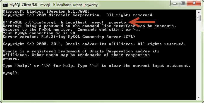 Cara Menjalankan MySQL Client (mysql.exe) | Study