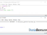 Aturan Dasar Penulisan Kode Program Python Duniailkom