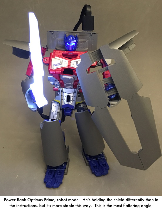 Review: Power Bank Optimus Prime | Dave's Hemi-Rants