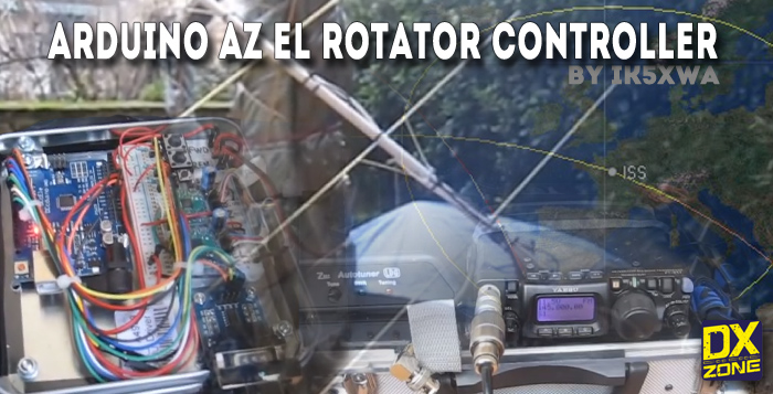 Tracking ISS with an Arduino Rotator Controller