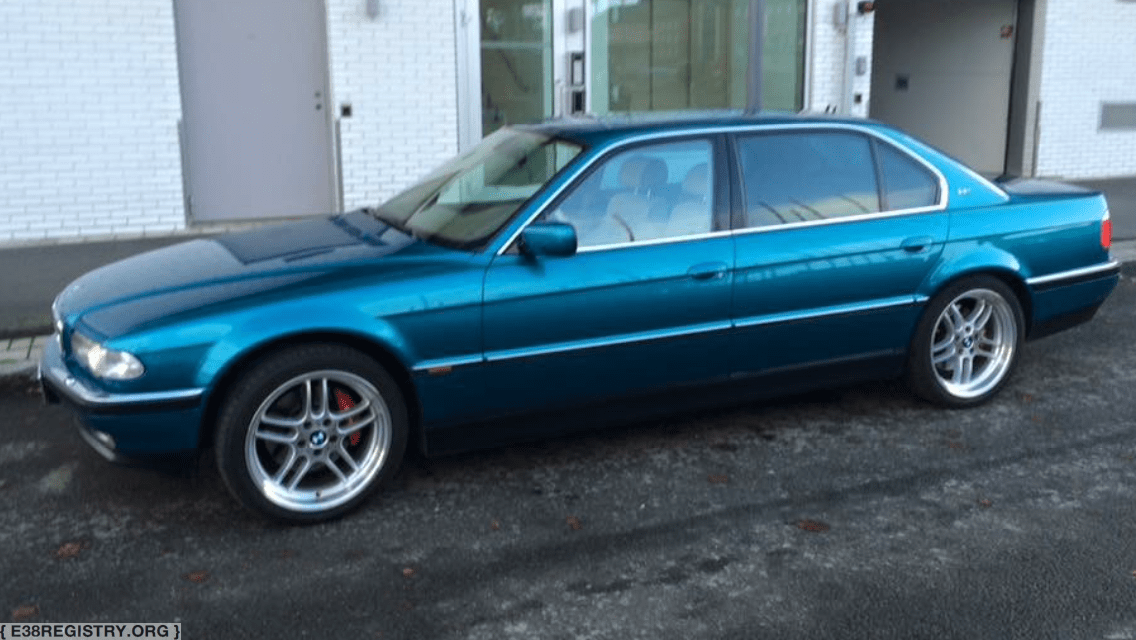 Atlantis Metallic (399) & FQ 95-3855/BASF – The BMW E38 7 Series Registry