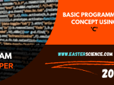 Basic Programming Concept Using C 2023 Bsc Computer Science Part 1