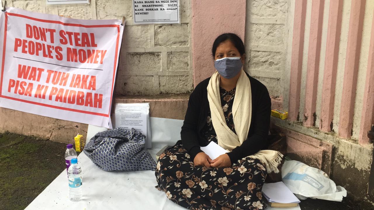 Asked to vacate, Meghalaya leader Angela Rangad stands firm