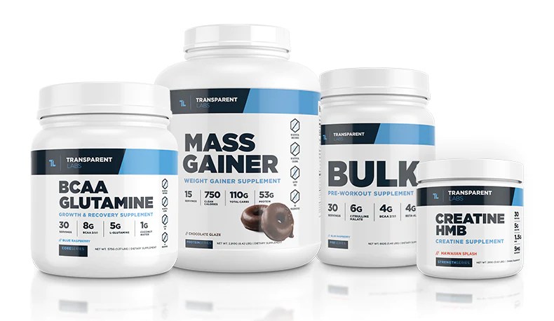 Transparent Labs Hardgainer Essentials Stack - Eat Sweat Live