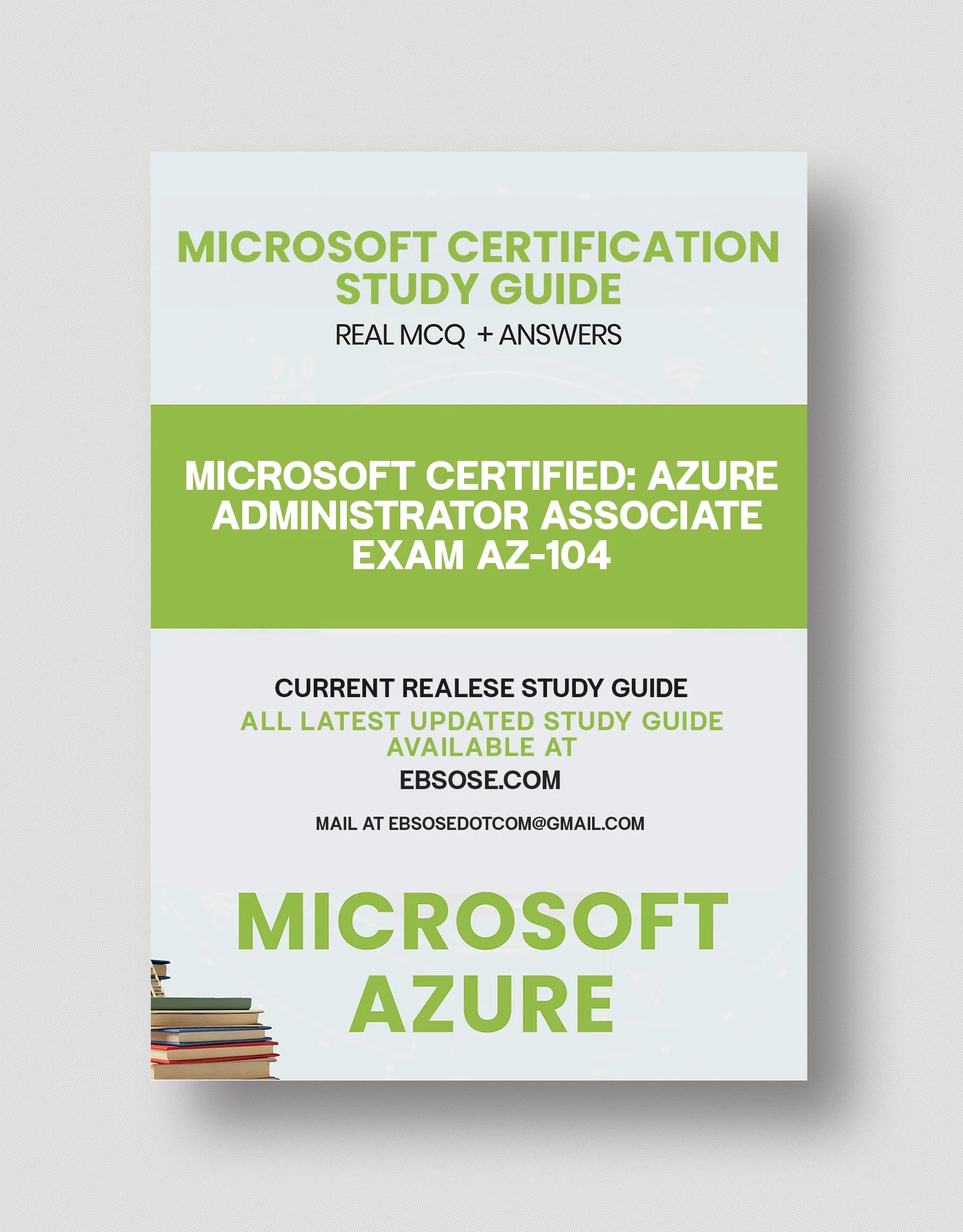 Microsoft Certified Azure Administrator Associate Exam Az 104 Ebsose