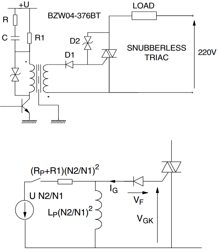 Scr Drive Circuit