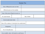 Income Tax Form Editable Pdf Forms