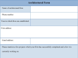Architectural Fillable Pdf Form Editable Pdf Forms