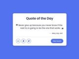 Make A Random Quote Generator Using Html5 Css3 Javascript Edopedia