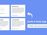 Creating A Simple Note Taking App With Javascript And Local Storage
