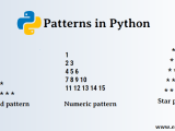 Patterns In Python Learn Different Types Of Patterns In Python