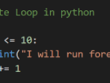 Python Infinite Loop Top 4 Types Of Statements In Python Infinite Loop