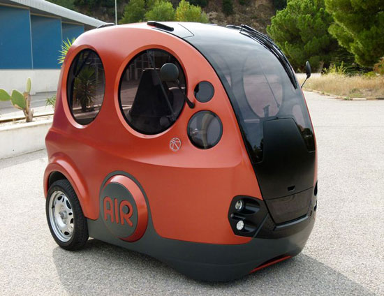 Meet the tiny little pod car that runs on air – EEJournal