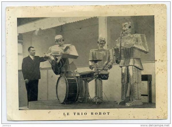 The Trio Fantastique: A robot band from the 1950s – EEJournal