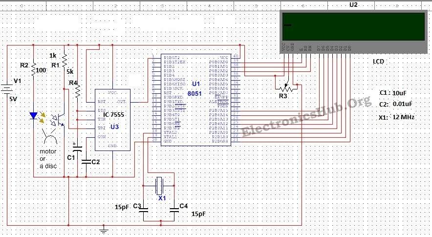 8051 Circuit Diagram