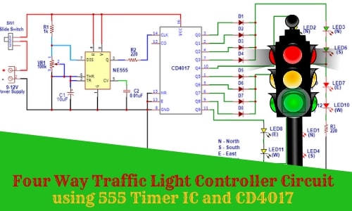Traffic Lights Circuit Design Using Logic Gates » Wiring Diagram ...