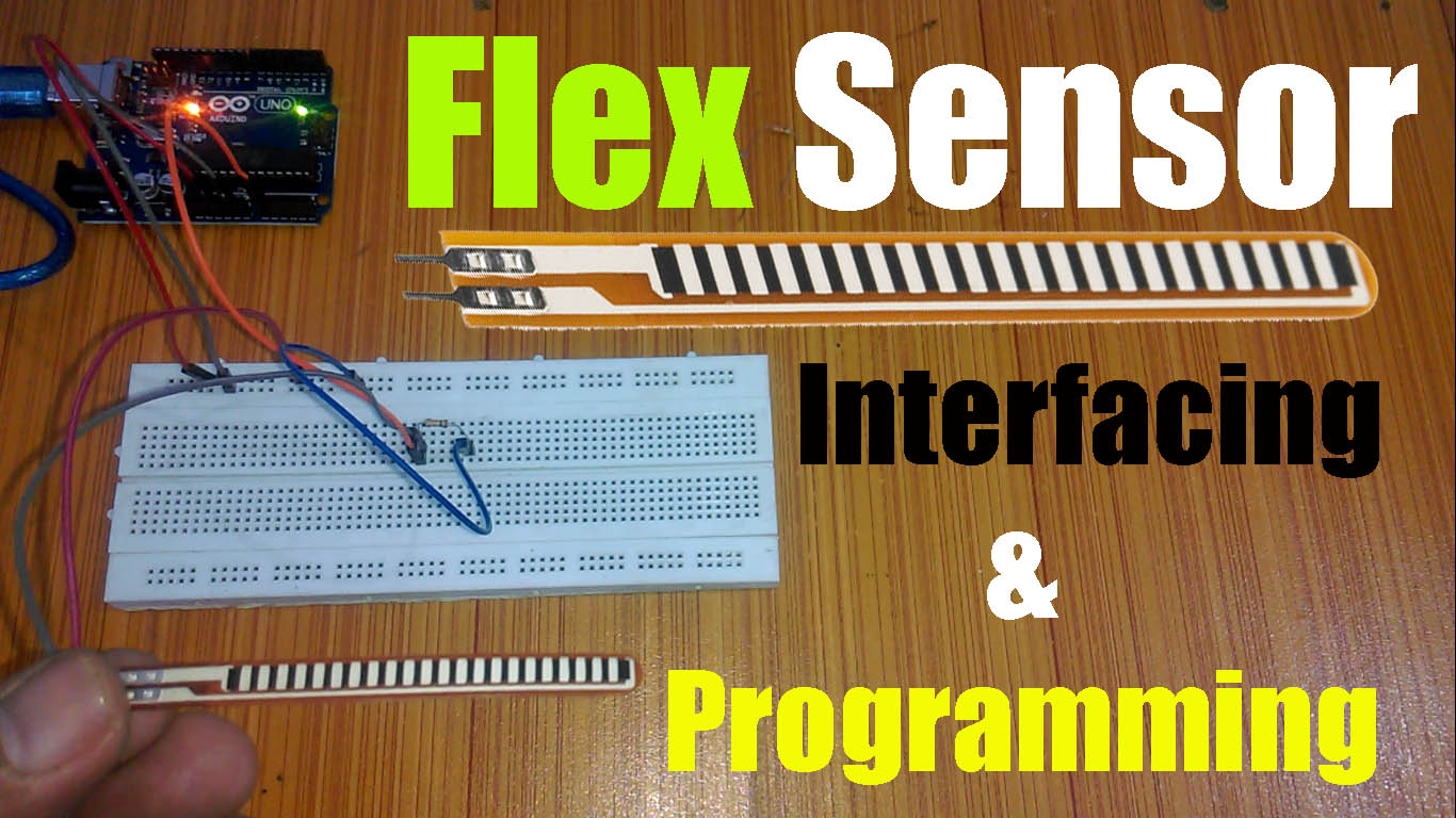 Arduino Flex Sensor or bend sensor Interfacing and Programming