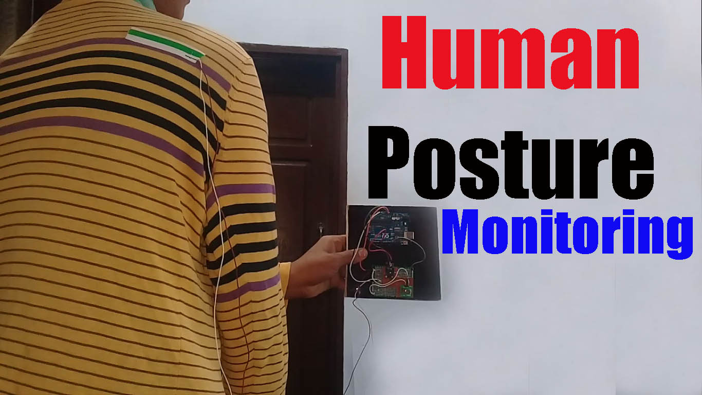 Human Posture monitoring using Flex Sensor & Arduino biomedical Project