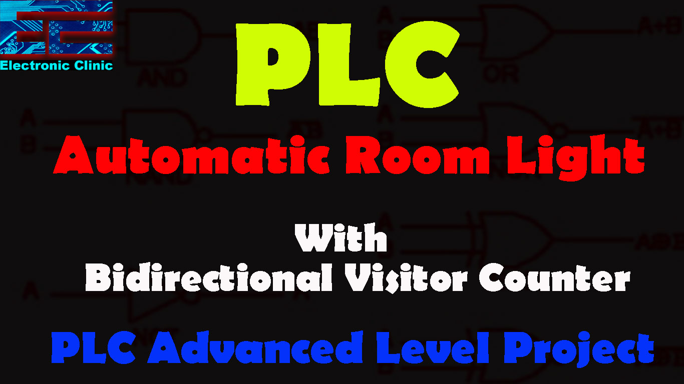 Automatic Room Light Controller with Bidirectional Visitor Counter using PLC